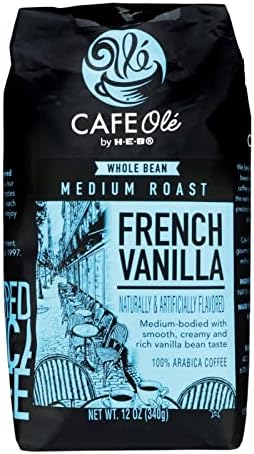 Amazon.com : HEB Cafe Ole Whole Bean Coffee 12oz Bag (Pack of 3 ...