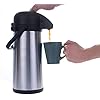 HI Thermos Isotherme Inox Double Paroi avec Pompe 3L
