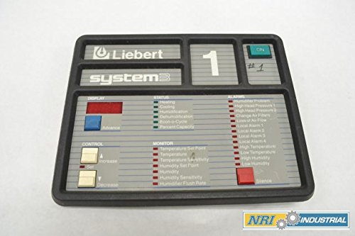 LIEBERT 4D12202P3 SYSTEM 3 DISPLAY MODULE OPERATOR INTERFACE PANEL ...
