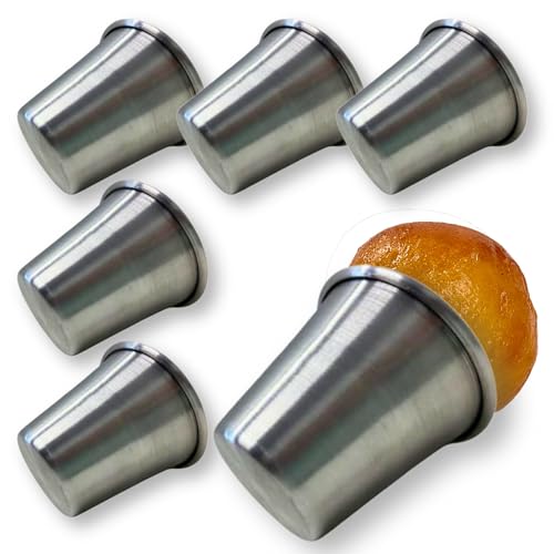 Baba Molds, Baba Molds, Aluminium Baking Molds, Baba Moulds Measures 6 ...