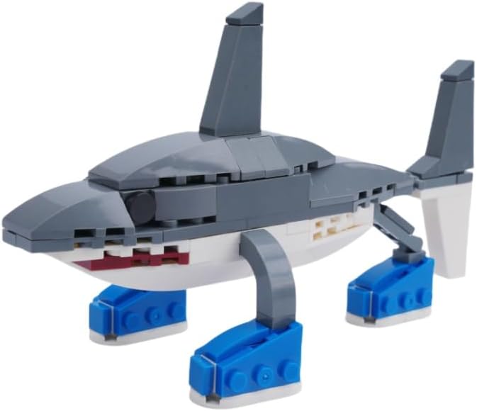 Amazon.com: Tralalero Tralala Building Block, Italian Brainrot Shark ...