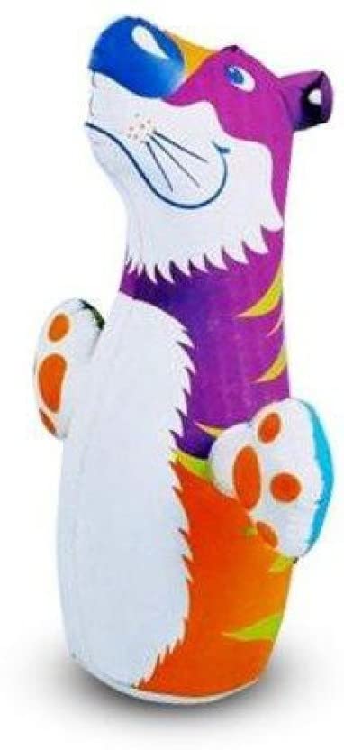 Uscatalog 3D Bop Inflatable Blow Up Bopper Power Bag for Kids - Tiger ...