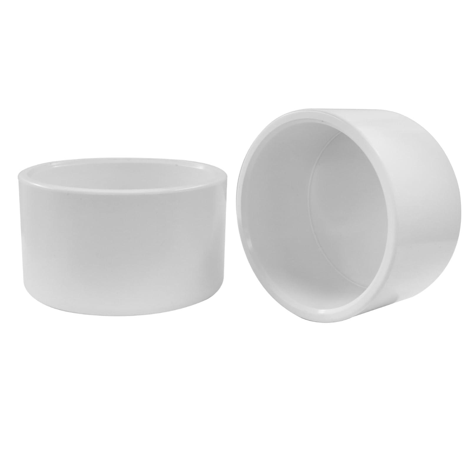Snapklik.com : 3" PVC Pipe End Cap Fitting, 2 Pack Pipe Plug Socket ...