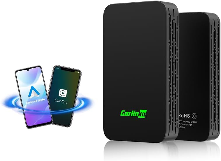 CarlinKit 5.0 Wireless CarPlay and Android Auto Adapter User Manual
