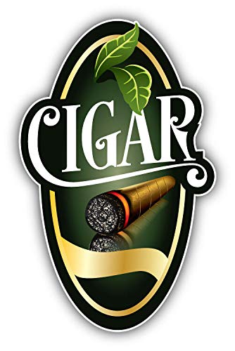 Amazon.com: Cigar Label Window Truck Car Bumper Sticker Decal 3'' x 5 ...
