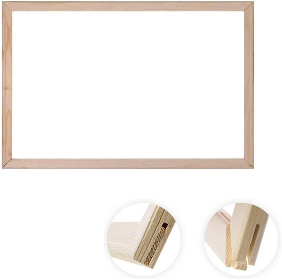 Wooden Frame Canvas Stretcher Bars 40x50 cm/16x20 inch, DIY Frames for ...