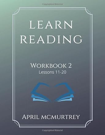 Learn Reading Workbook 2: Lessons 11-20 (Learn Reading Workbooks ...