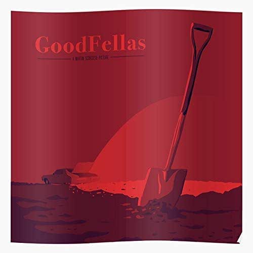 Amazon.com: Gangster Drama Red Movie Goodfellas Blood Scorsese Fanart ...