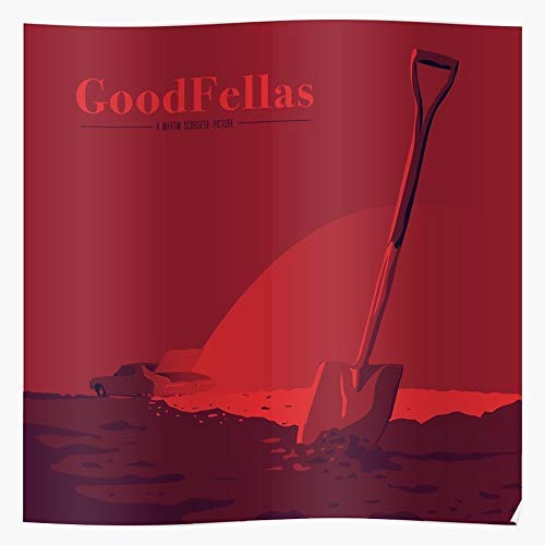 Amazon.com: Gangster Drama Red Movie Goodfellas Blood Scorsese Fanart ...