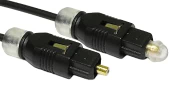 World of Data 15m Toslink Cable ~ 24k Gold Plated ~ Digital Optical ...