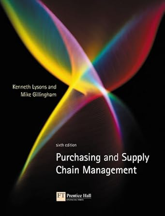 Purchasing & Supply Chain Management: Lysons, Kenneth, Gillingham ...