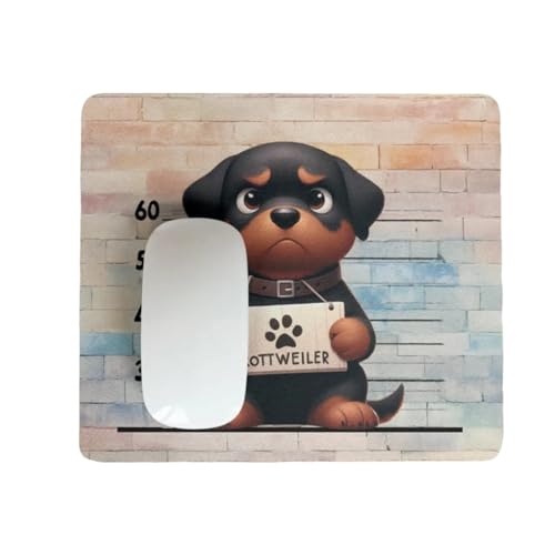 Amazon.com: Mousepad Angry Dog in Prison Mouse Pad Desktop Laptop ...