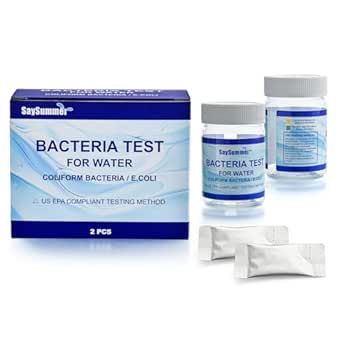 Amazon.com: Coliform Bacteria Water Test Kit - Easy E. coli Detection ...
