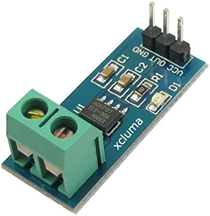 xcluma Acs712 30A Ac/Dc Current Sensing Module Arduino, Arm And Other ...