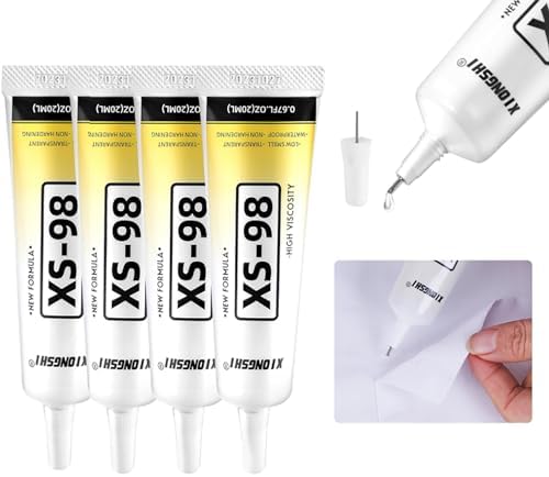 Clutch Glue Strong Permanent Fabric Glue - Clear, Washable, No-Sew ...