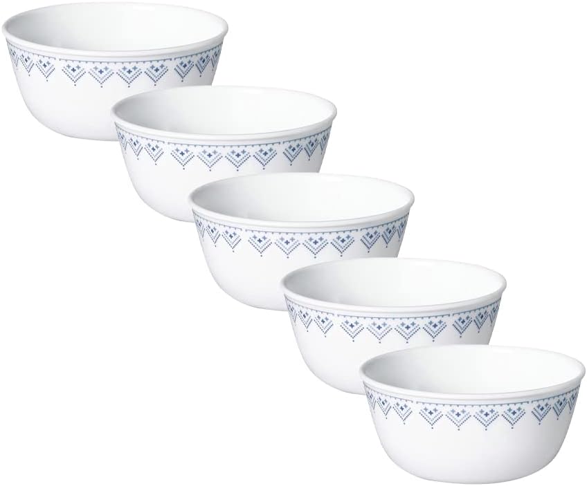 Amazon.com: CORELLE J428-PTW CP-1847 Multi-Size Bowls, Large Size, Set ...