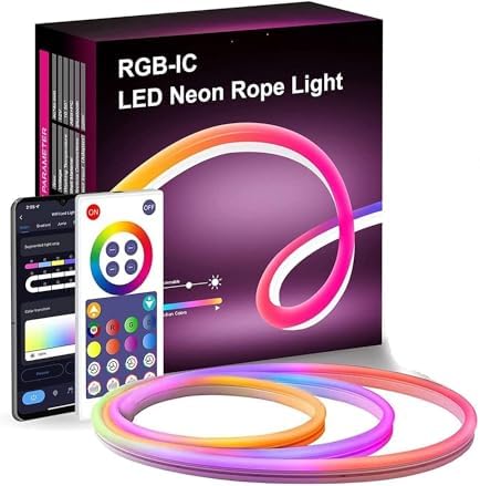 Buy NYTRYD Rgb-Ic Led Neon Rope Light, Wifi Smart Led Light Strip, Diy ...