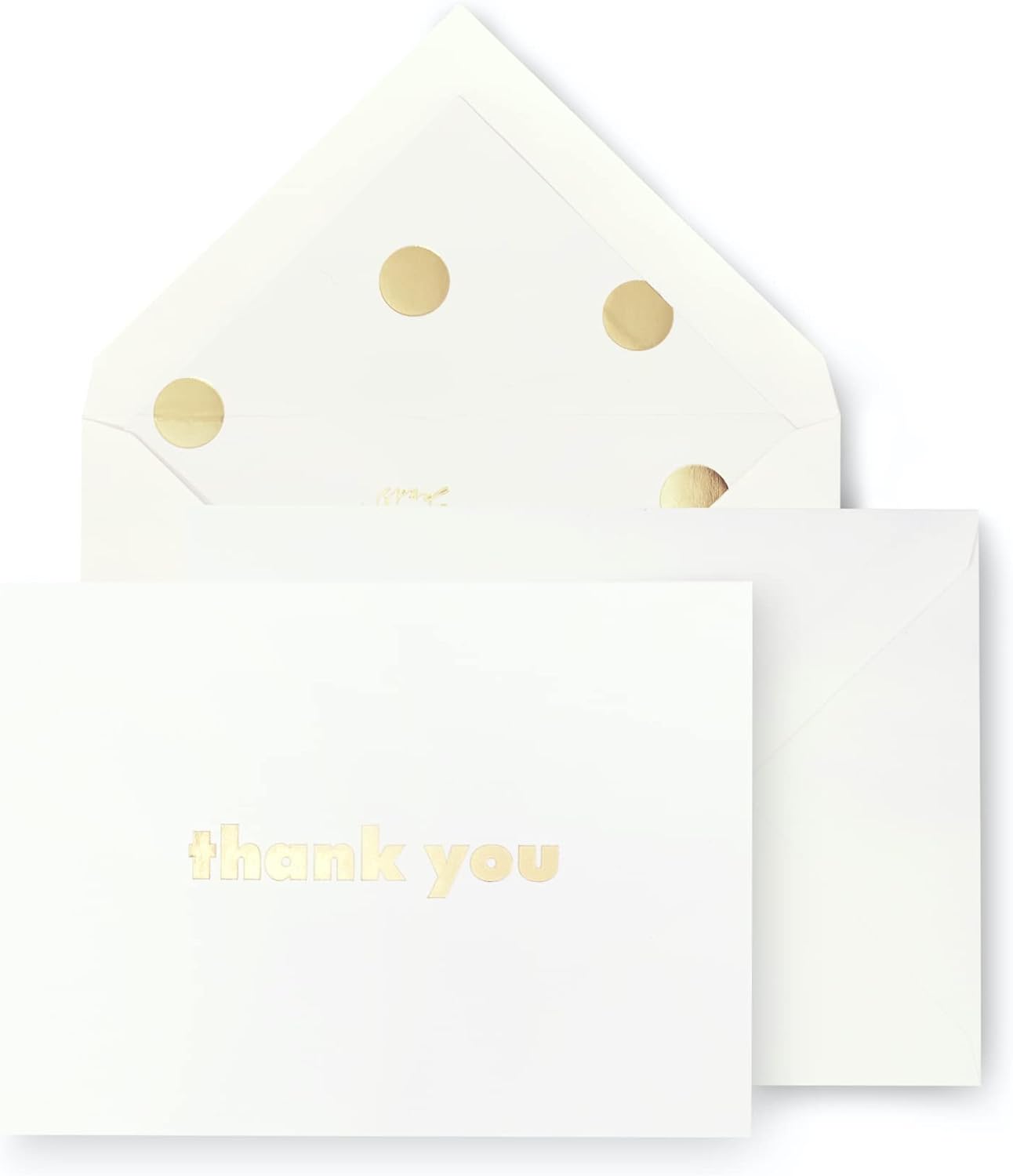 Kate Spade New York Blank Thank You Cards, Stationery Set with 10 Cards ...