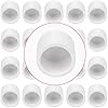 Amazon.com: 20Pack 1/2"PVC Pipe End Cap Fitting Schedule 40 Furniture ...