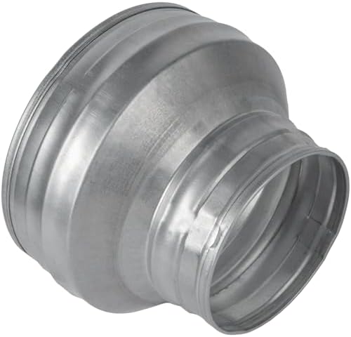 6" to 4" Inch Duct Reducer Round Reducer Duct Fitting Pipe Increaser ...