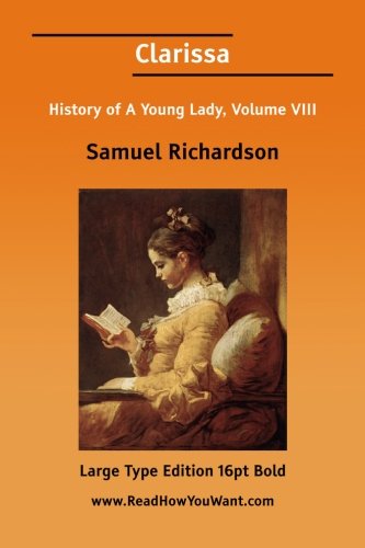 Buy Clarissa History of a Young Lady Book Online at Low Prices in India ...