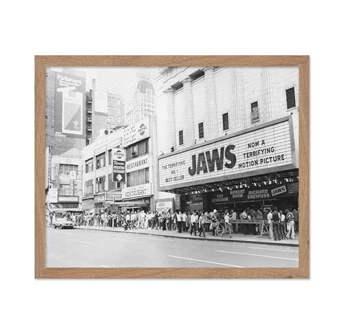 Amazon.com: Monem Art Vintage Jaws Opening Day Poster - Retro New York ...