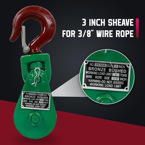 Snapklik.com : Gooeap 2 Ton Snatch Block