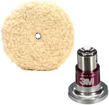 Amazon.com: 3M Perfect-It Wool Compounding Pad, 05753, 9 in, Fast ...