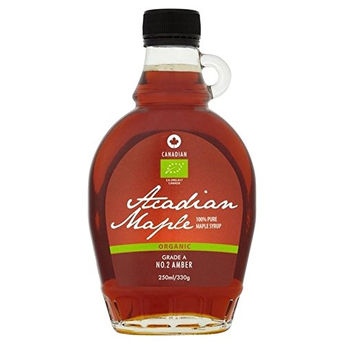 Amazon.com : Acadian Maple Organic Maple Syrup Amber 250ml : Grocery ...
