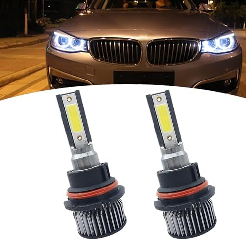 Amazon.com: Slykew 2 PCS Car LED High Beam Light Bulbs, Super Bright ...