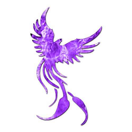 Purple Phoenix Bird