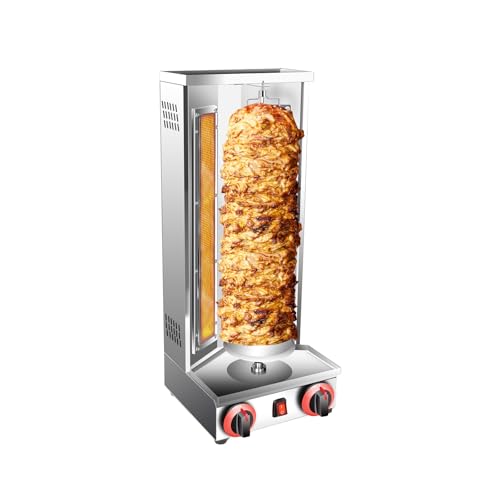 Shawarma Doner Kebab Machine Grill Gas Vertical Broiler Gyro Meat ...