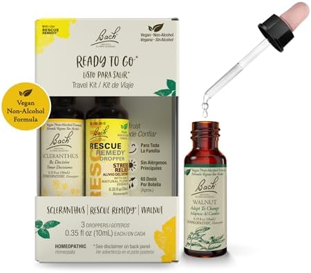 Amazon.com : Bach Original Flower Remedies - Ready To Go Trio Kit - For ...