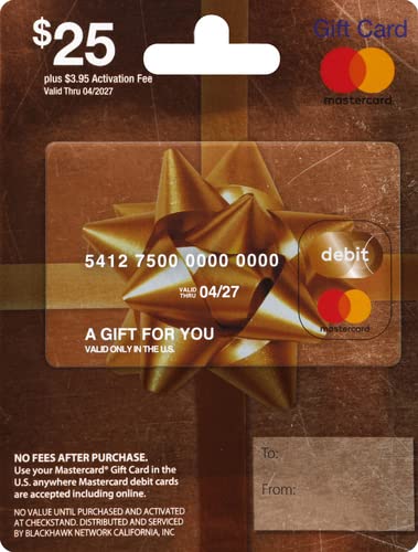 Amazon.com: BLACKHAWK Mastercard Gift Card, 1 EA : Office Products
