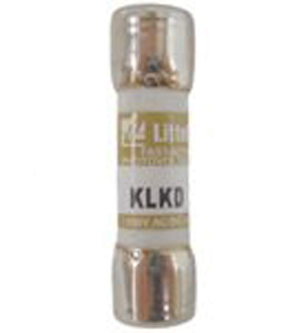 Littelfuse KLKD015.T Fast Acting Midget Fuse, AC/DC, 600V, 15 Amp (Pack ...