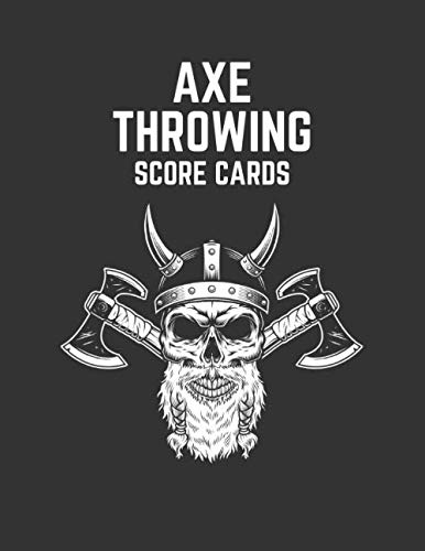AXE Throwing Score Cards: Gift Idea for Axe enthusiasts. Score Sheets ...