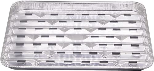Amazon.com: Plasticpro Aluminum Grill Pans, Broiler Pans, Grill Liners ...