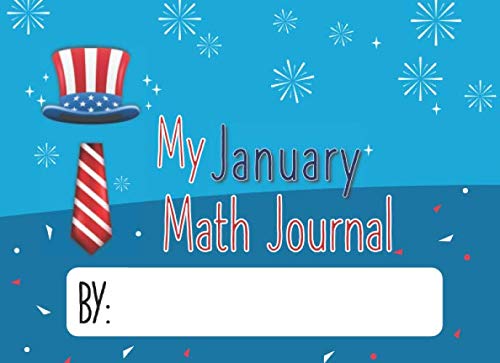 My January Math Journal: Numbers and Counting Journal for Preschool ...