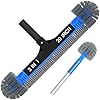 Amazon.com: TidyMister 20'' 2 in 1 Pool Brush Head Cobweb Duster Heavy ...