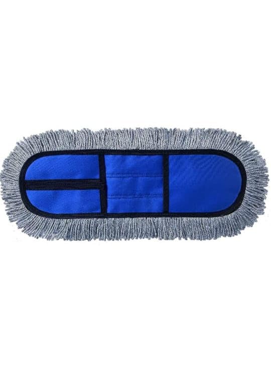 EasyGroups® Blue Cotton Wet and Dry Mop Refill (24 inch) Easy to Use ...