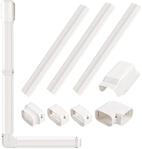 Amazon.com: TURBRO 3’’ W × 7.5’ L Decorative PVC Line Cover Kit for ...