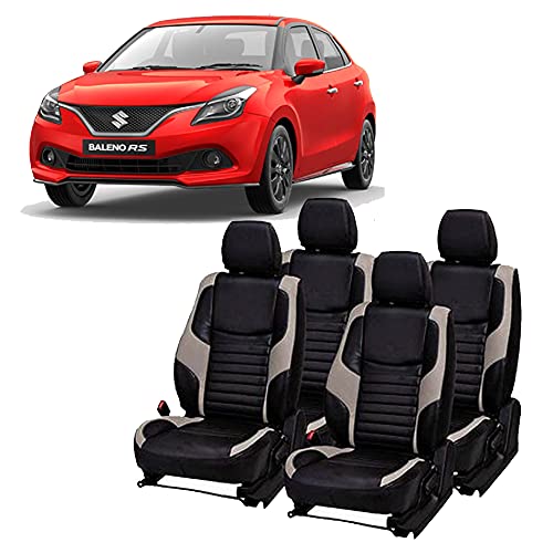 JMDi Premium PU Leatherite 'Maruti Baleno' Front & Back Seat Cover (1 ...