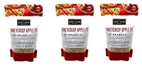 Amazon.com: The Safe + Fair Food Company Honey Crisp Apple Pie Granola ...