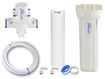 RO Water Pressure Reducing Valve (PRV) + 02m 1/4" Pipe + Bowl Housing ...