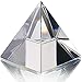Amazon.com: QFkris Crystal Pyramid Figurine Collectible, Transparent ...
