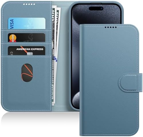 JETech Wallet Case for iPhone 15 Pro Max 6.7-Inch, Shockproof PU ...