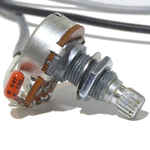 Guitar wiring kit 2 volume 2 tone Pot Potentiometer and capacitor ...
