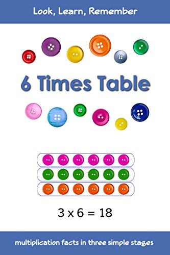 6 Times Table: learn multiplication facts in three simple stages (Look ...