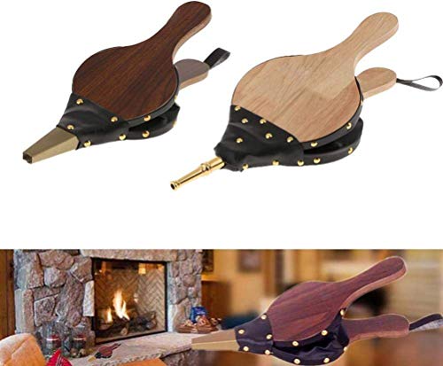 Wood Bellows Fireplace Bellows Fire blower,Fireplace Bellows Large Wood ...