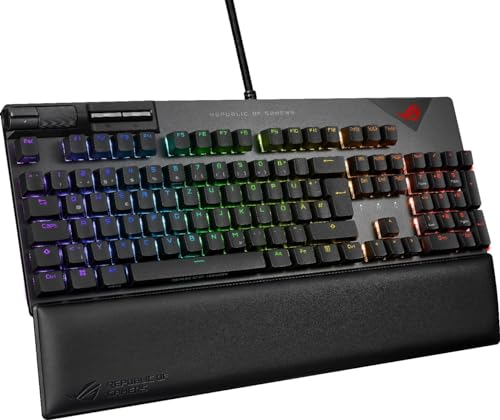 ASUS ROG Strix Flare II Mechanical Gaming Keyboard (German Layout, 8000 ...